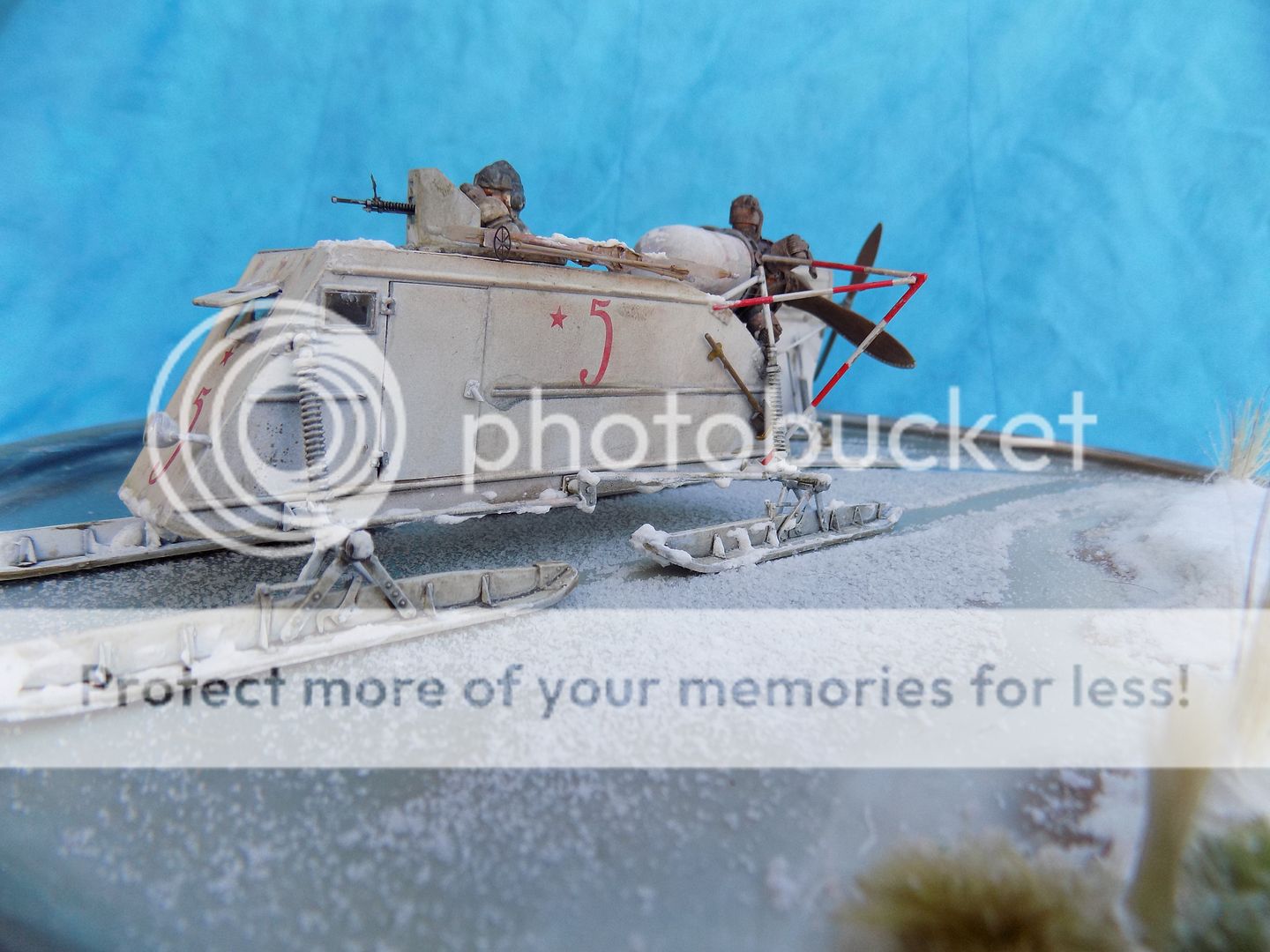 Soviet Armoured Aerosan NKL-26 & Aerosan RF-8/GAZ-98 Final reveal ...