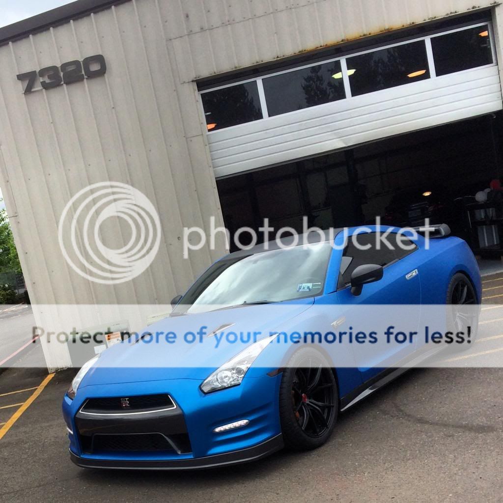 Ready For summer with Matte Blue Metallic ! | Nissan GT-R Forum