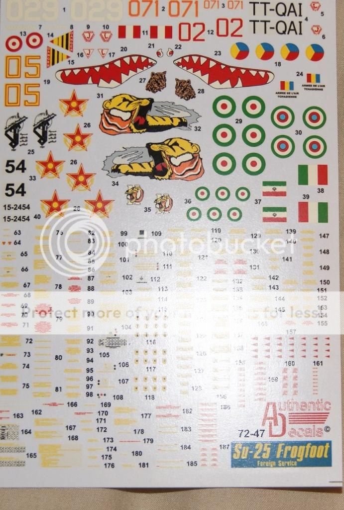 Chad - Revell Sukhoi Su-25 1/72 - Lesser Built Air-Forces Group Build ...