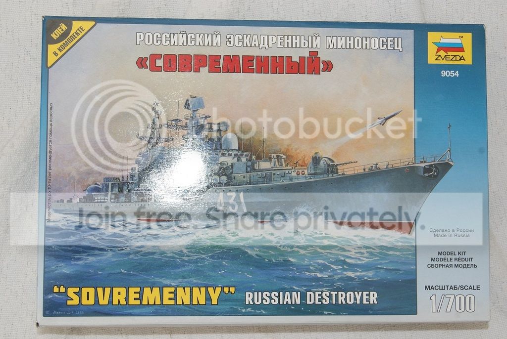 Sovremenny Guided Missile Destroyer - From Russia With Love GB ...