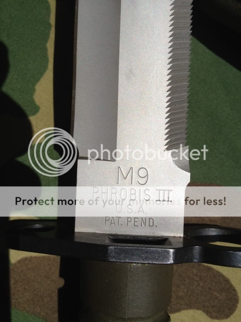 US M9 Phrobis Bayonet. 4th Generation- $125-165 ea - Calguns.net